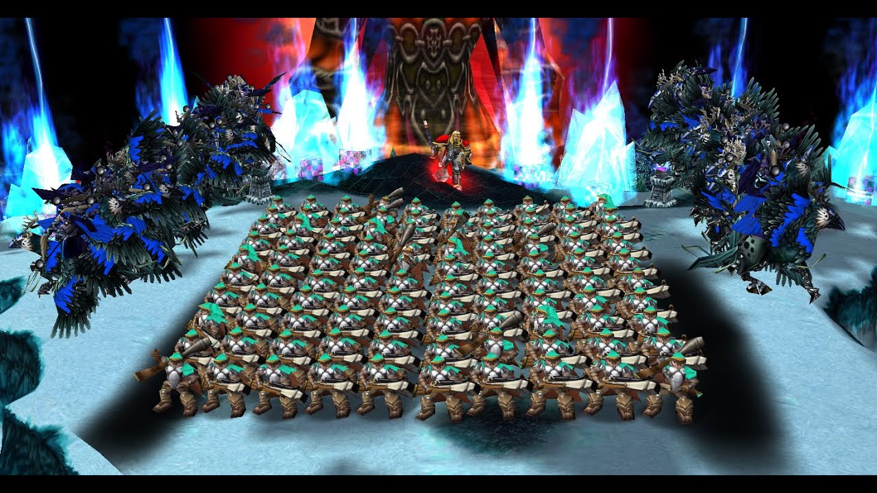 100 Rifleman VS 100 Hippogryph Rider - YouTube