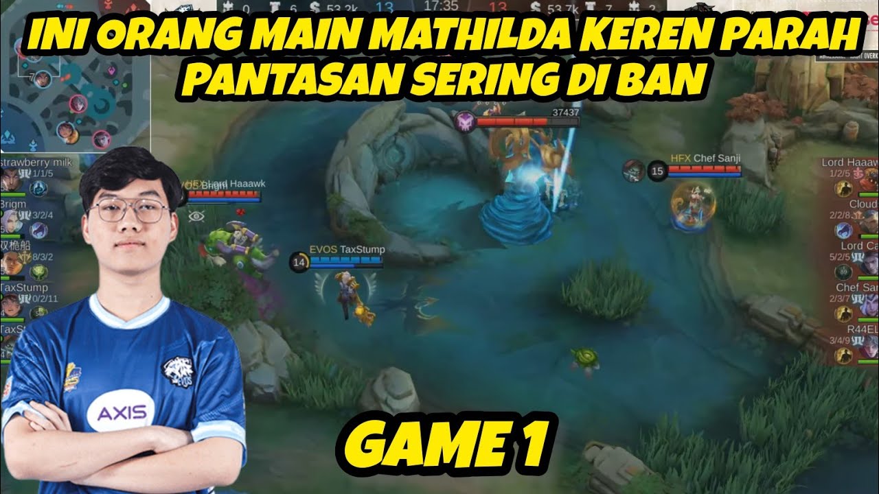 EVOS HOLY VS BRRV 🔥 INI ORANG MAIN MATHILDA KEREN BANGET, PANTASAN ...