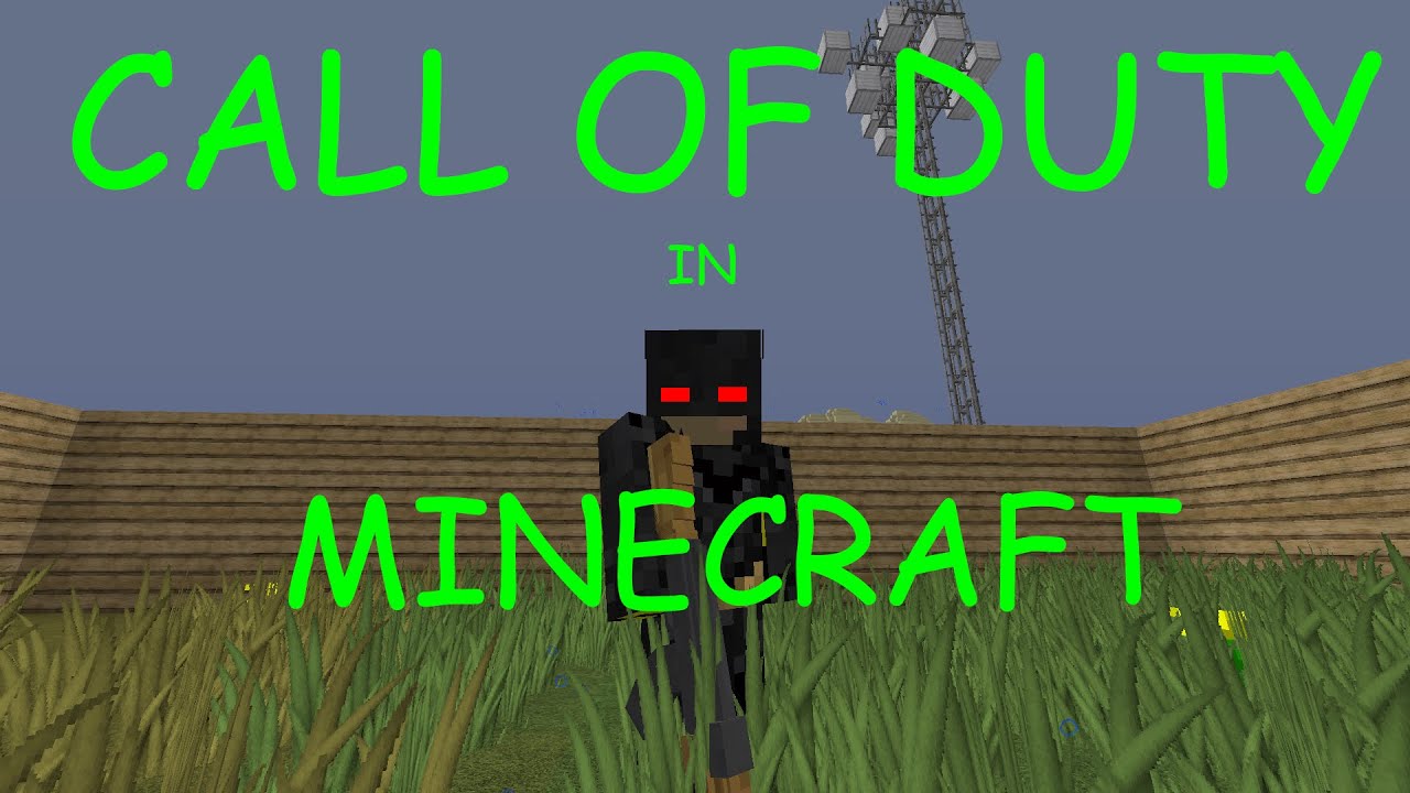 CALL OF DUTY IN MINECRAFT?! | Minecraft: [CODMC] Beta Testing #1 - YouTube