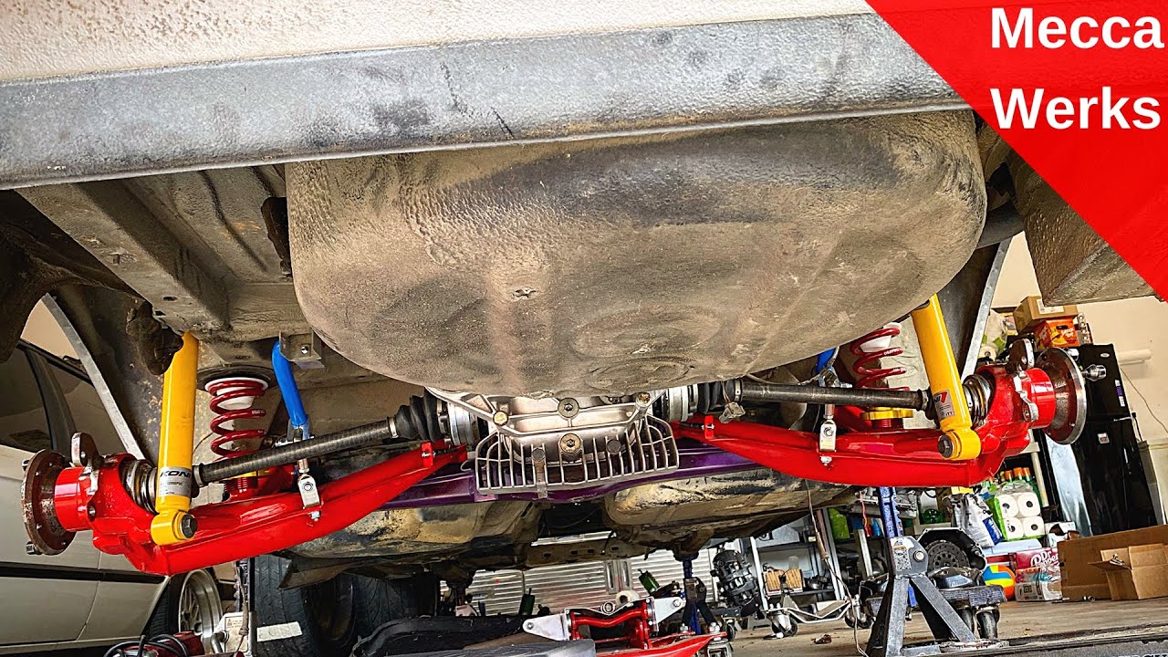 BMW E30/S62 Rear Subframe Install + Reinforcement - YouTube