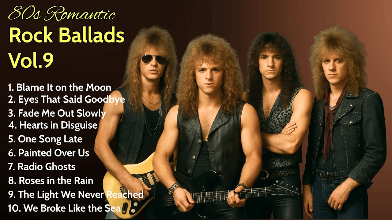 [The best 80s Romantic Rock Ballads Vol.9] Rock | Ballad | Sleep | Soft ...