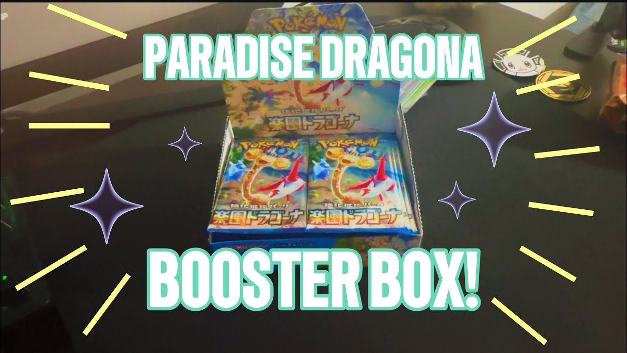 Opening a PARADISE DRAGONA Booster Box! - YouTube