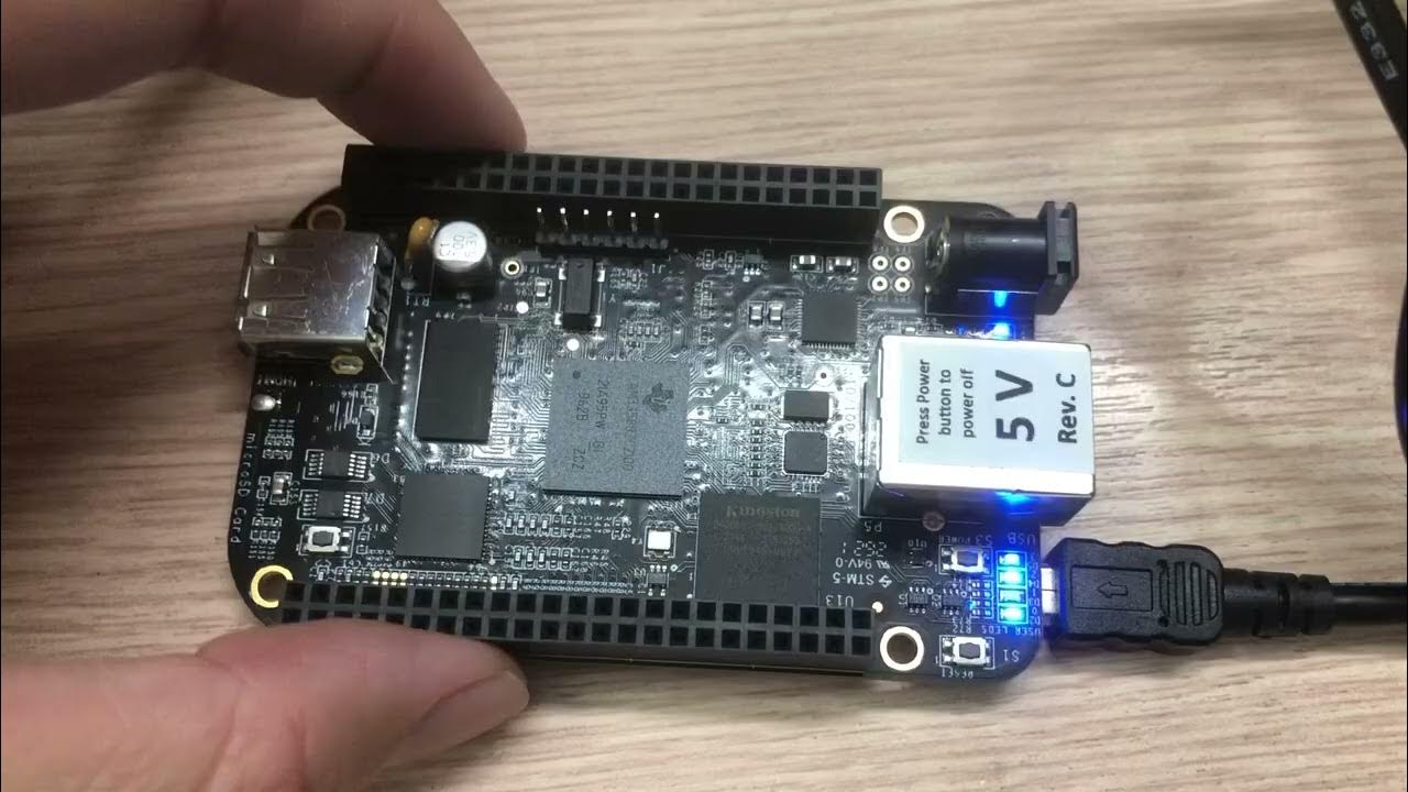 Supply and power on a BeagleBone Black - YouTube