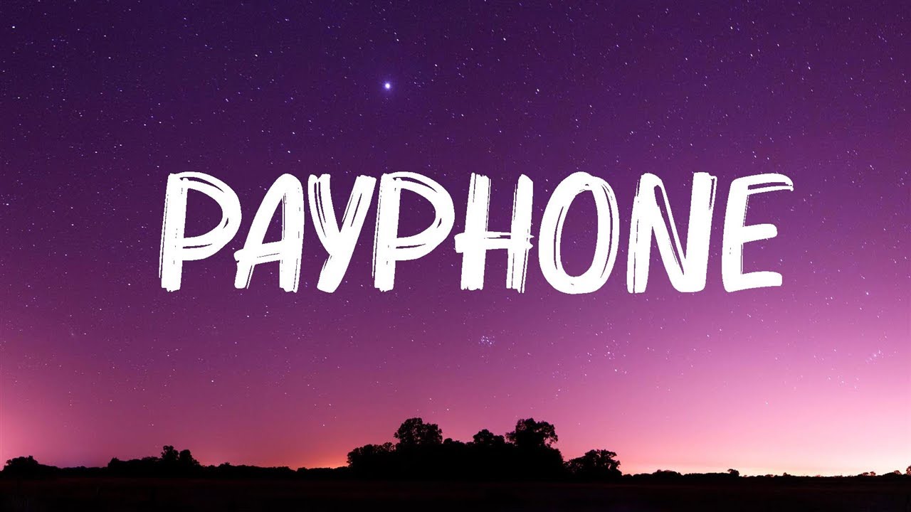 Maroon 5 Ft.Wiz Khalifa - Payphone (Lyrics) | Puff Daddy,Adele ...