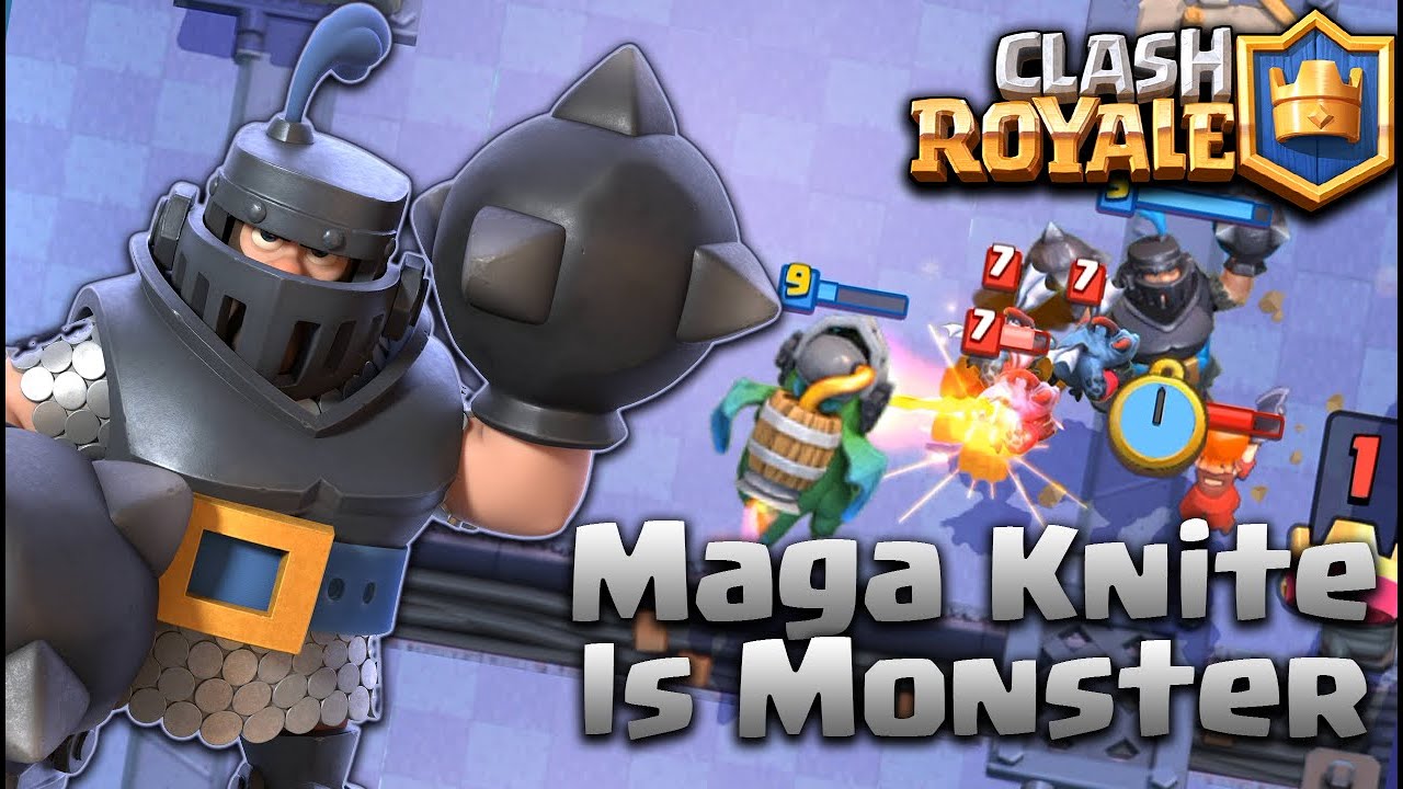 MASSIVE DAMAGE! MEGA KNIGHT BAIT DECK DESTROYS CLASH ROYALE!|| Claw Boy ...