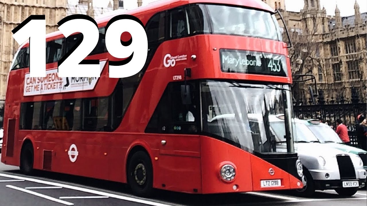 129 Bus Route Trafalgar Estate North to Greenwich Station London Video ...