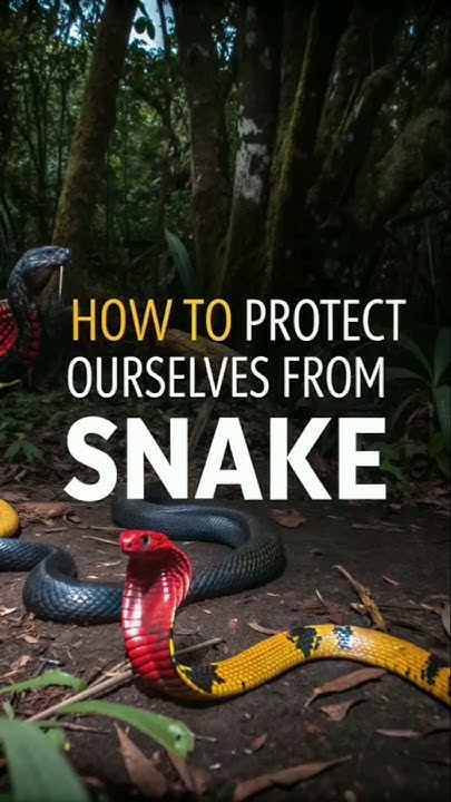 How to protect ourselves from snake #shorts - YouTube