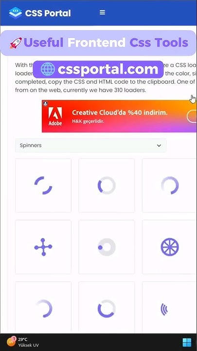 Useful Frontend Css Tools #design #frontend #programming #software #uzbekistan #yazılım - YouTube