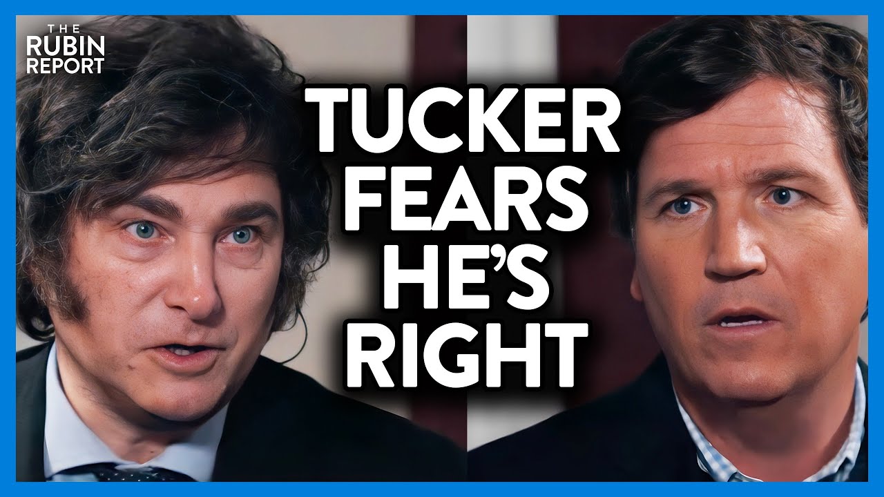Tucker Looks Scared as Javier Milei Confirms His Worst Fear About the ...