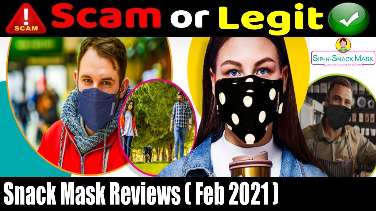 Snack Mask Reviews ( Feb 2021) Know Its Legitimacy! Watch Now! | Scam ...