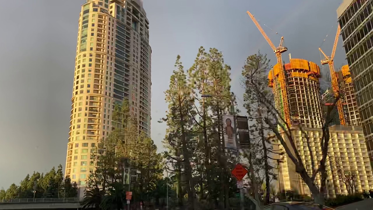 Rainbow over Los Angeles - YouTube