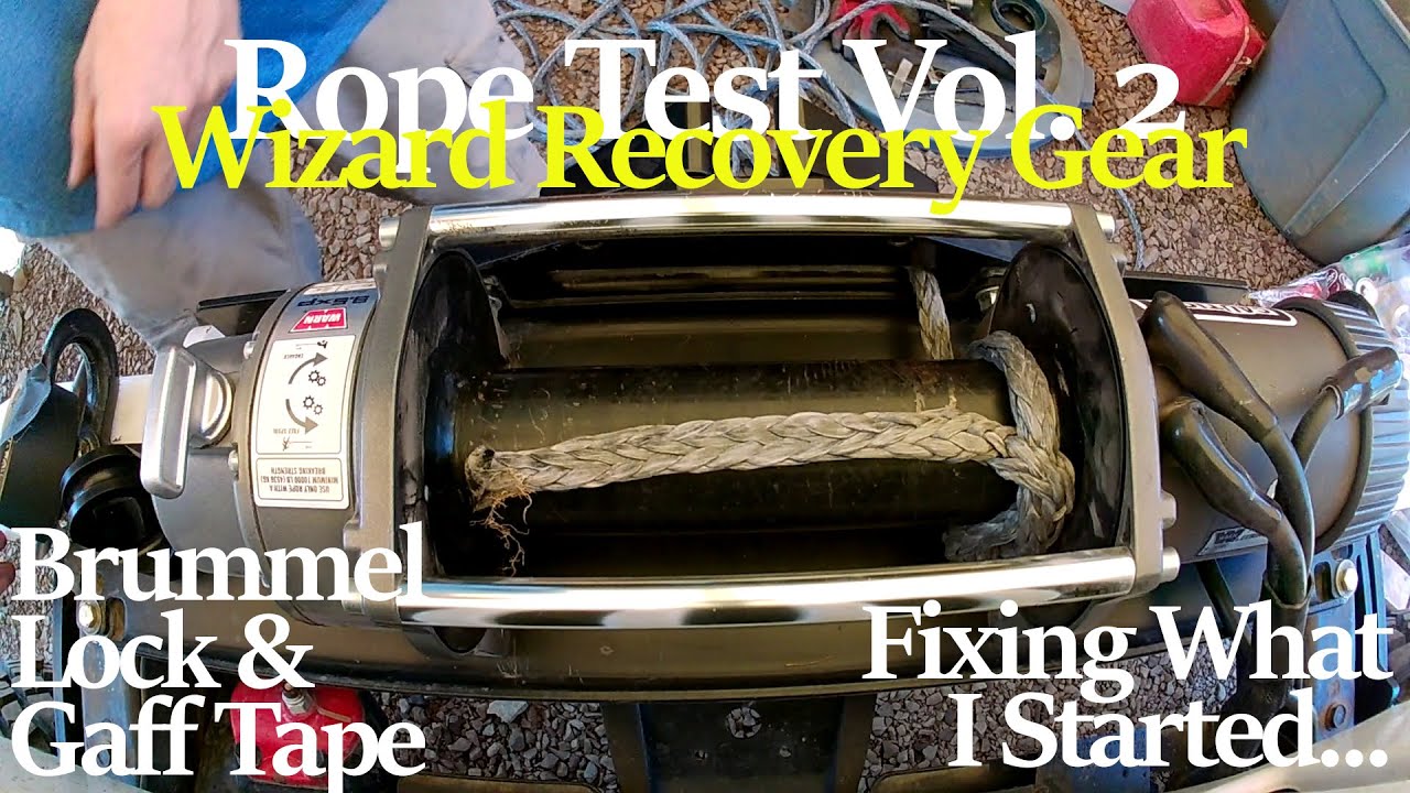Rope Testing - Vol 2 - Fixing What I Started - YouTube