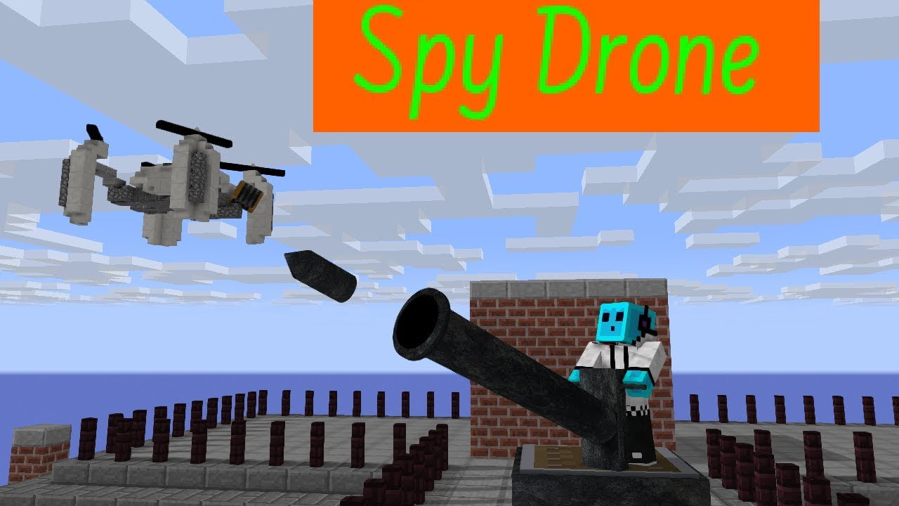 Spy Drone (A Minecraft Animation) | Dye MC - YouTube