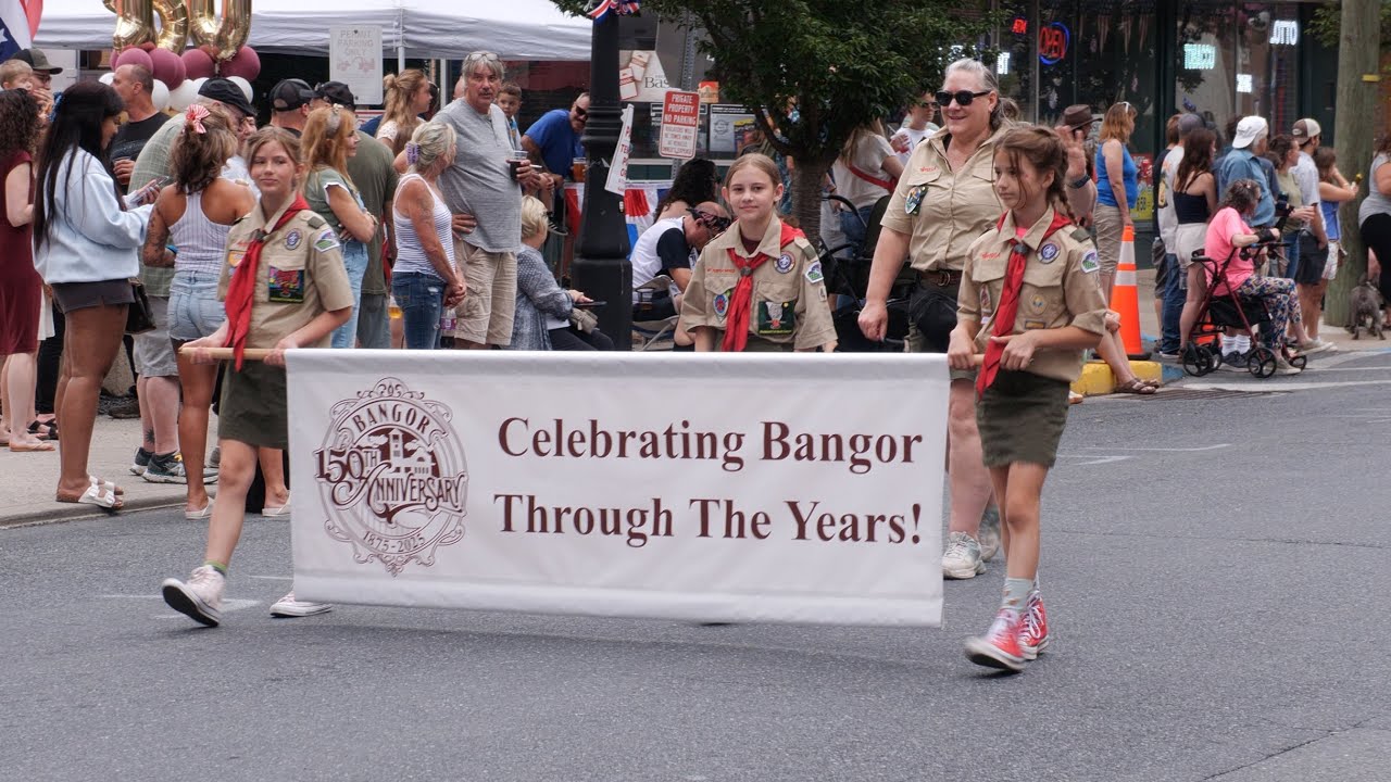 Bangor, PA 150th Year Anniversary Parade - YouTube