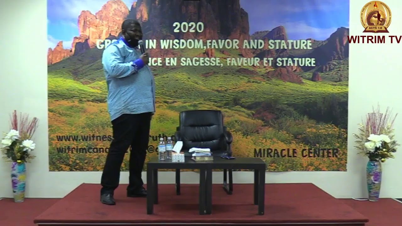 Wisdom from Above (part 4) - Bible Studies with Apostle Efon Brillant ...