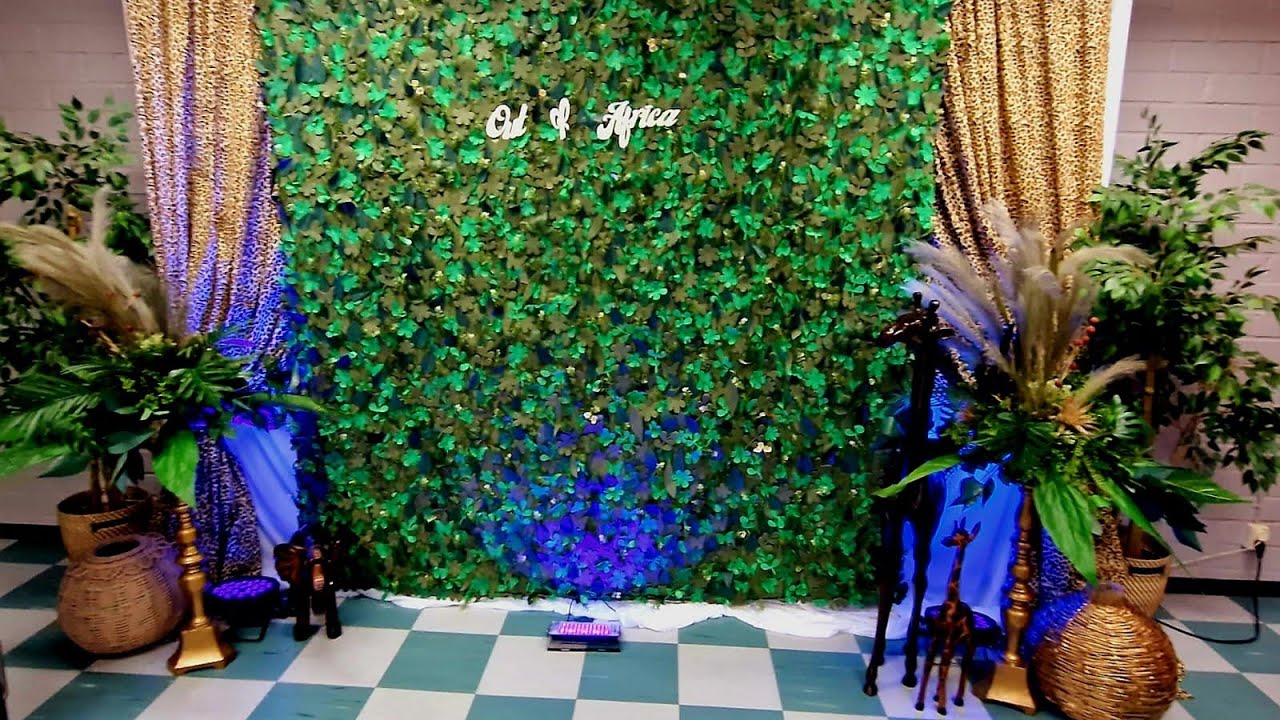African Theme Party Decoration - YouTube