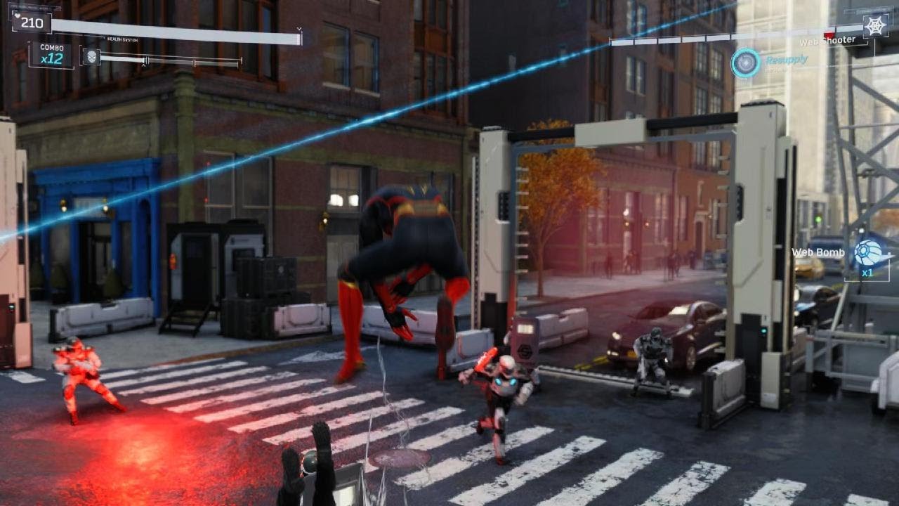 Marvel's Spider-Man COMBAT SLAPS!! - YouTube