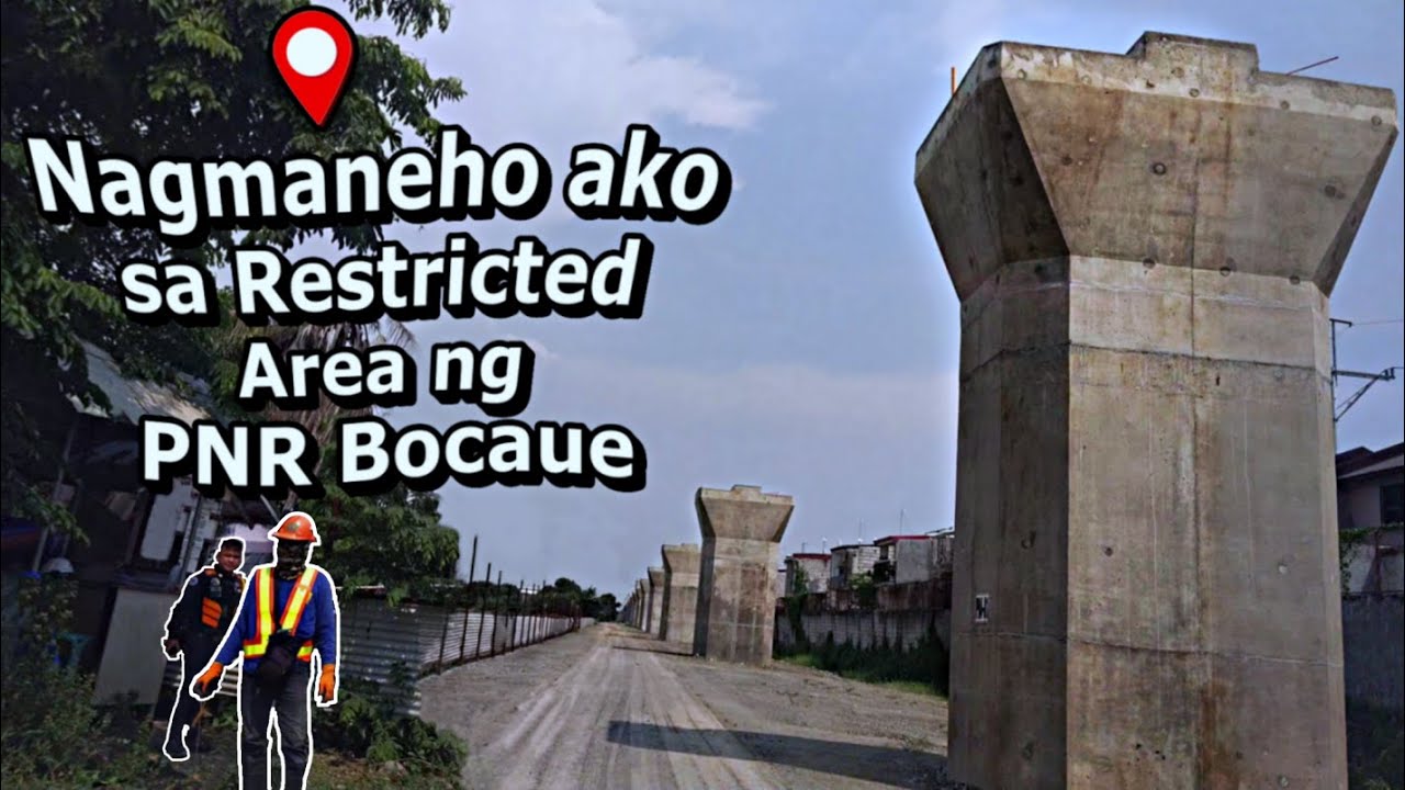 📍 Driving in a RESTRICTED AREA : PNR BOCAUE BULACAN STATION | Build ...
