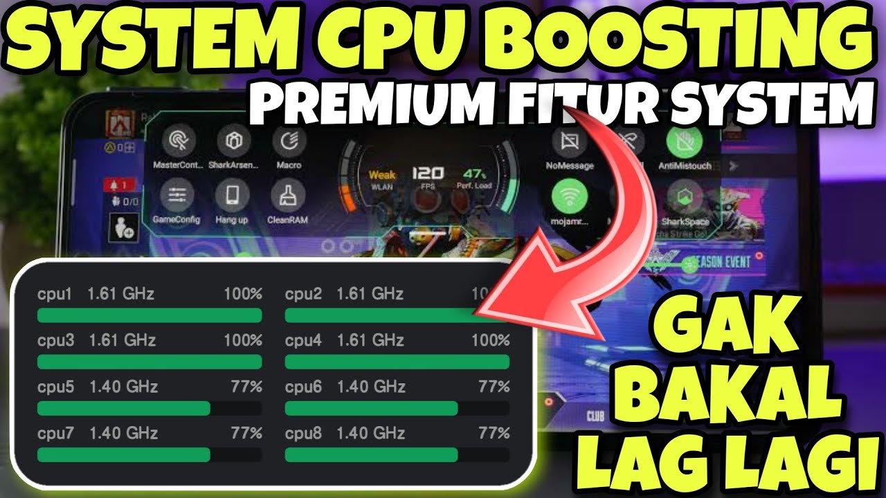 SYSTEM CPU BOOSTING NO ROOT TERBARU 2023 - GAK BAKAL LAG LAGI BROOO🔥 - YouTube