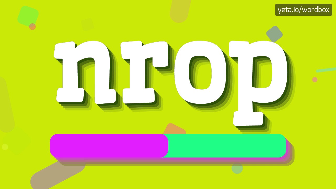 NROP - HOW TO PRONOUNCE IT!? - YouTube