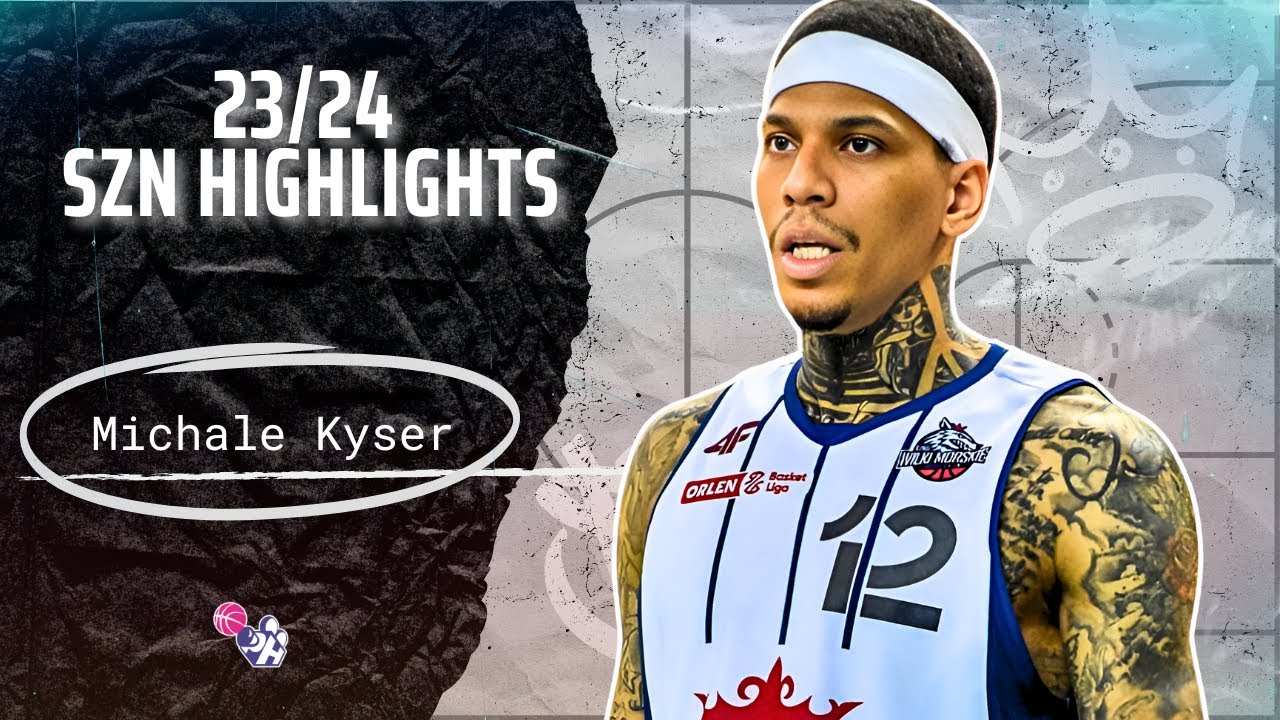 Michale Kyser Highlights 2023/24 || Poland Energa Liga || King Szczecin ...