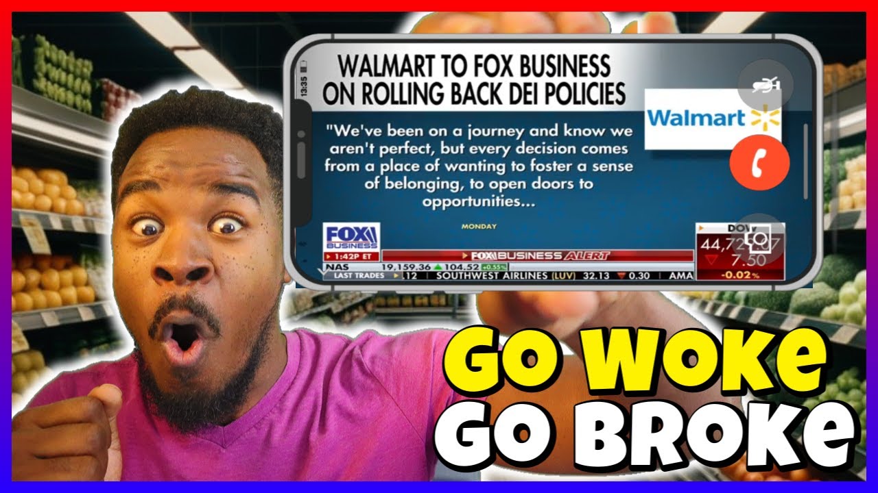 Breaking News! Walmart gets rid of DEI programs! Why the change of ...