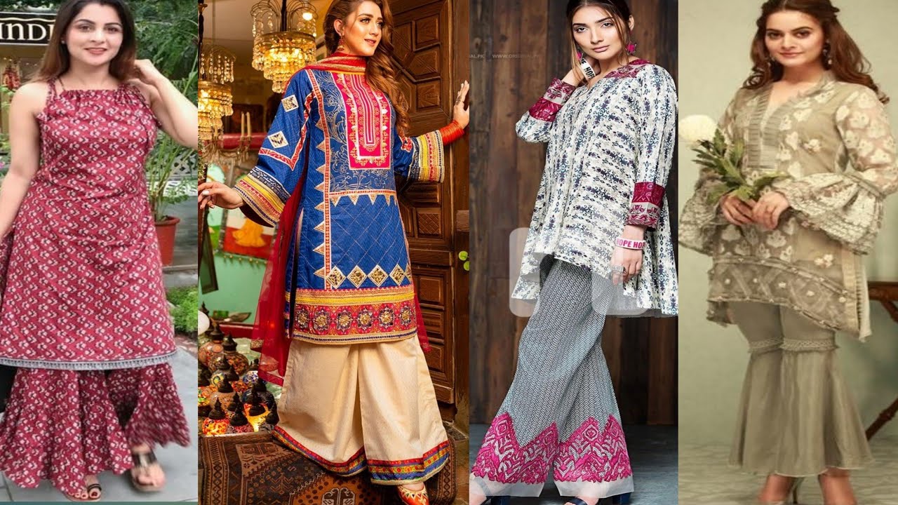 Stylish & Trendy Simple Party Wear Designer Dresses Ideas 2021 - YouTube