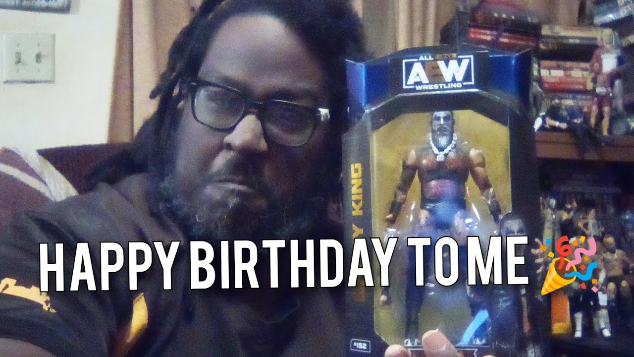 Birthday Action Figure Unboxing:AEW Walmart Exclusive Brody King - YouTube