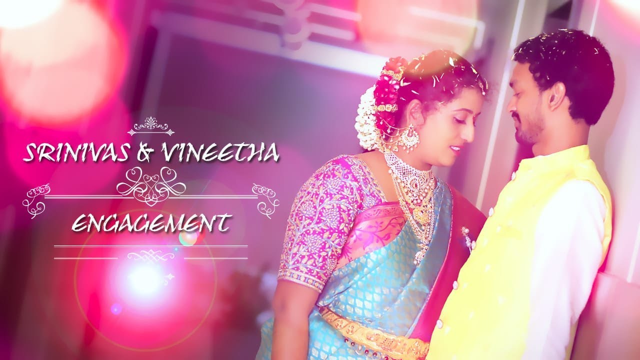 Tummala's (Srinivas Chowdary with Vineetha) Engagement Promo ...