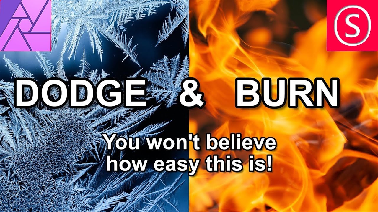 EASY Dodge & Burn Trick - Affinity Photo Tutorial - YouTube