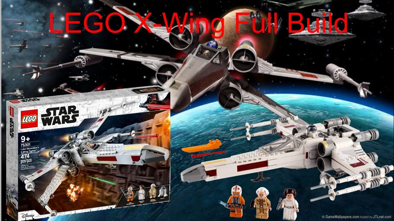 LEGO X-Wing Full Build - YouTube