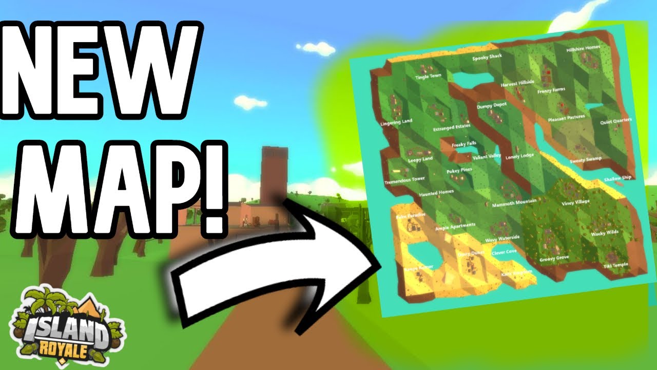 The NEW Roblox Island Royale Map Update Is INSANE - YouTube