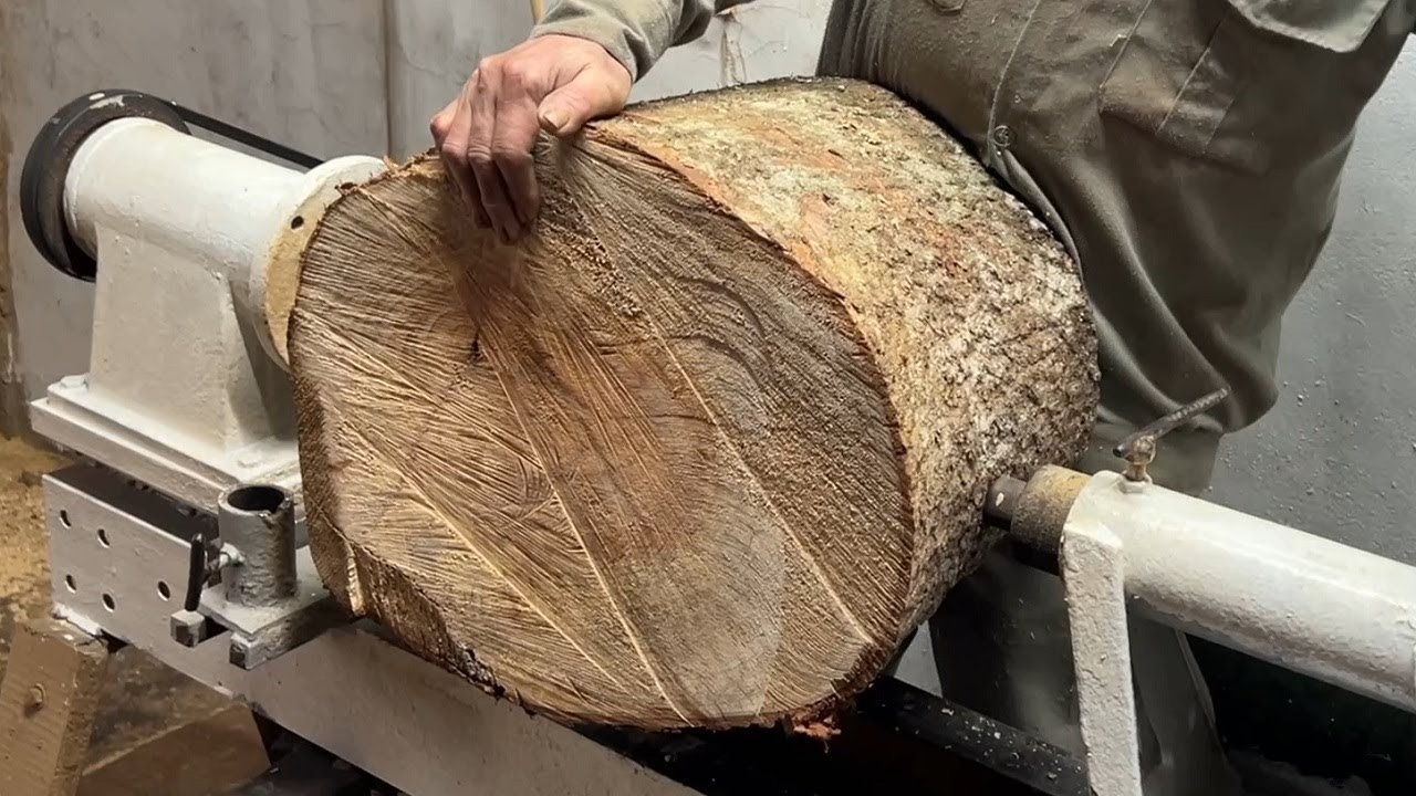 Woodturning - A Special Creative Works With Full Bold Way Wooden ...