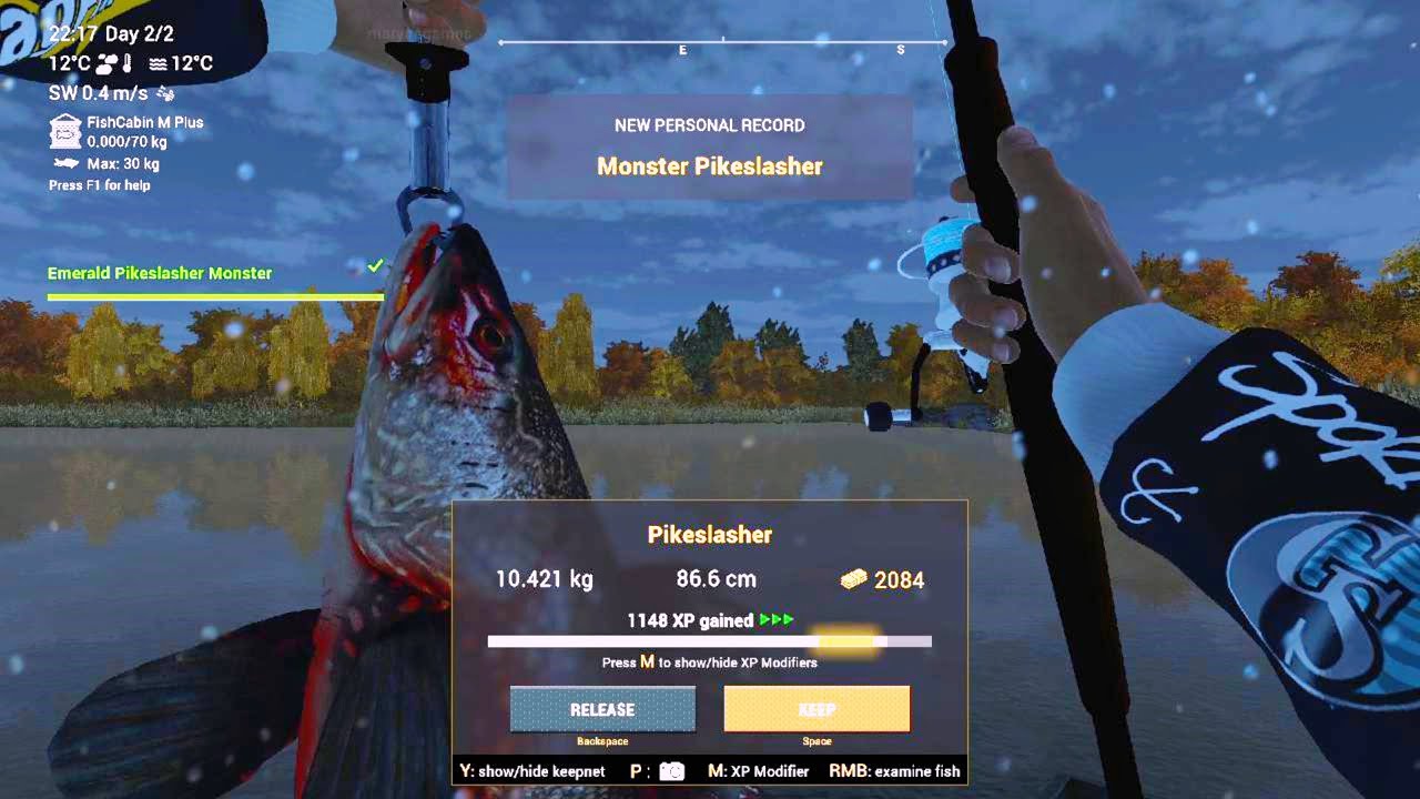 Catch the Emerald Pikeslasher Monster, Fishing Planet - YouTube