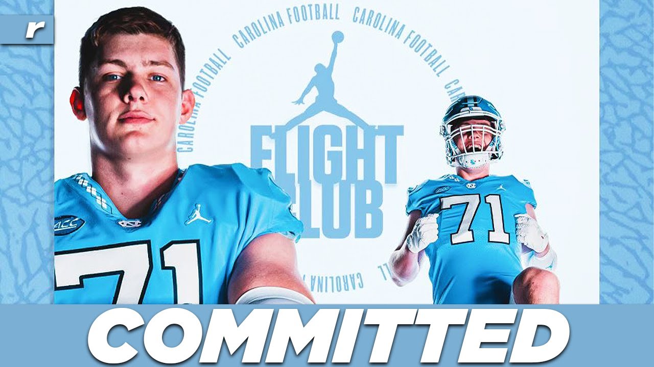 COMMITTED: UNC lands 3-star 2024 OT Luke Masterson - YouTube