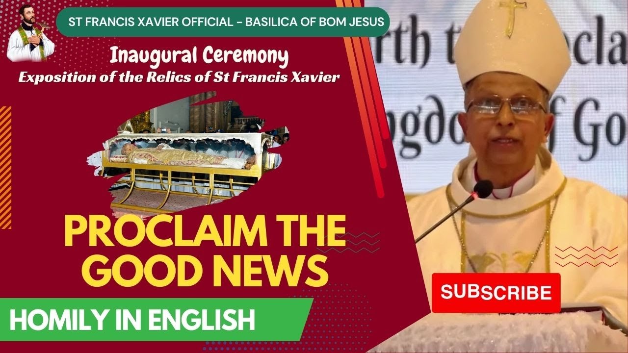 Proclaim The Good News 🙏 Homily in English 🙏 21 Nov 2024 🙏 Exposition ...