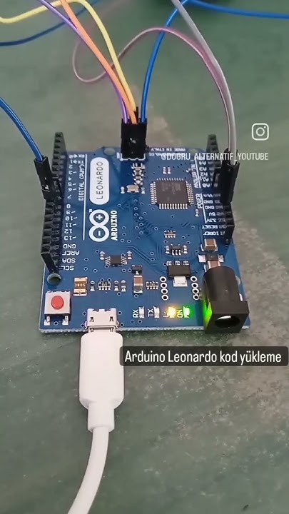 Arduino Leonardo Kod Yükleme Arduino Arduinoproject Electric
