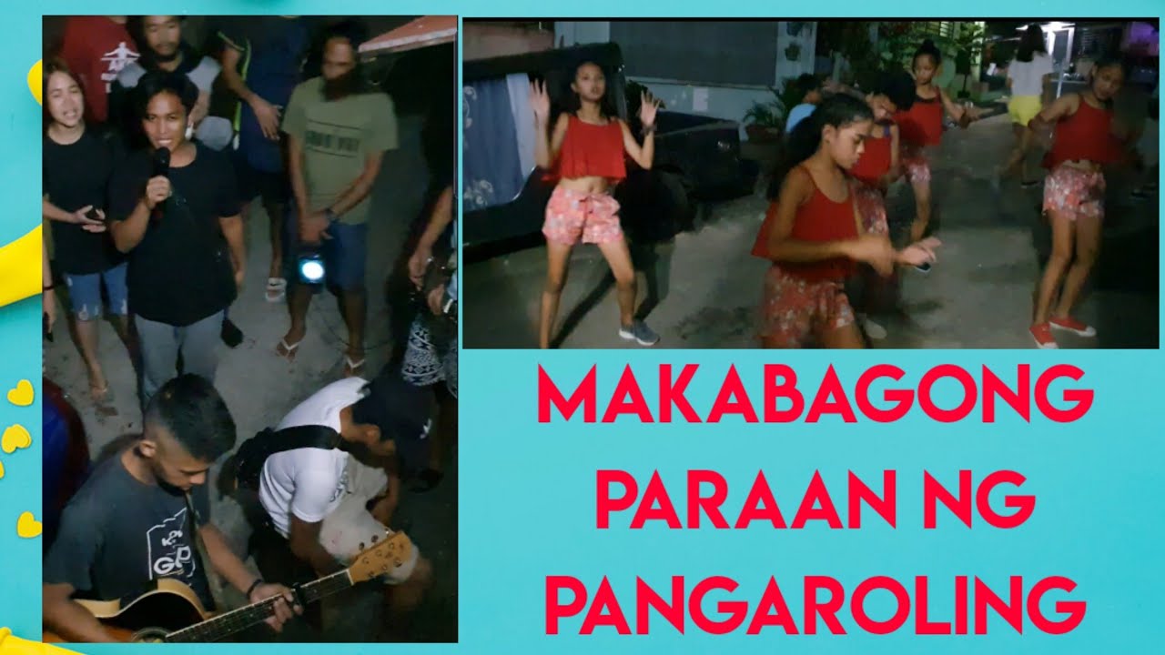 MODERNONG PARAAN NG PANGANGAROLING #modernway #christmascarols - YouTube