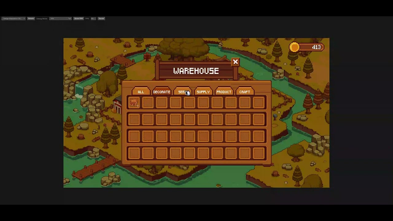 [Happy Farm] Warehouse #focgames #focg #happyfarm #txgames # ...