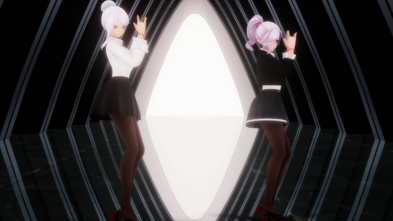 클로저스(CLOSERS) - MMD : Chocolate Cream - LAYSHA | 미래, 레비아 - YouTube