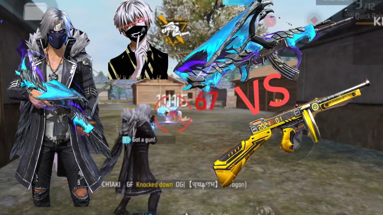 FREE FIRE លេង AK &THOMPSON បាន24ខៀល - YouTube