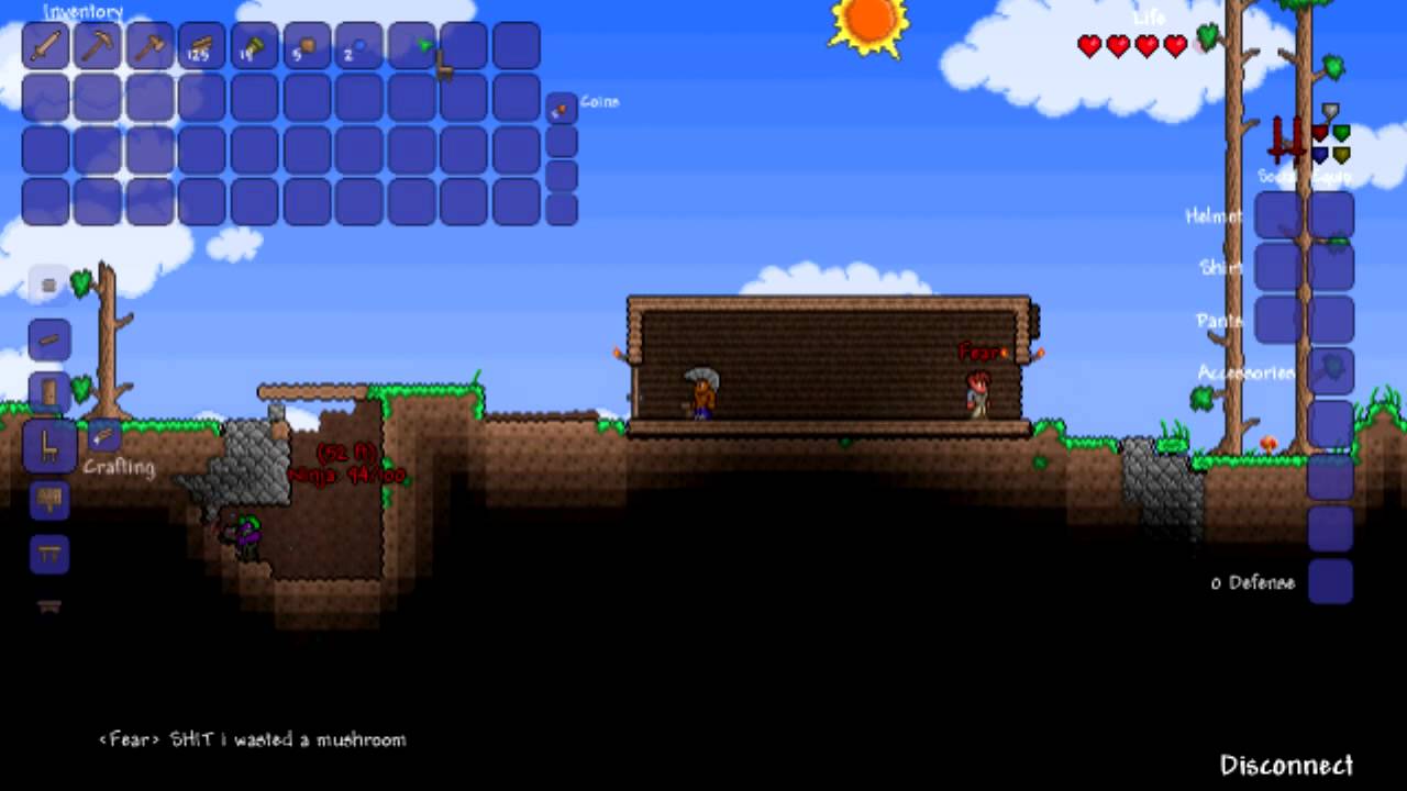 Lets Play Multiplayer Terraria! | Episode 1 - YouTube