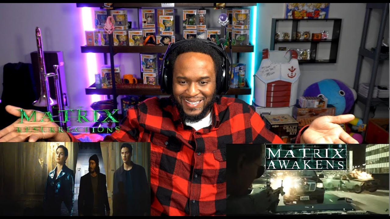 WOAH!!!!- The Matrix Resurrections & The Matrix Awakens Game REACTION ...