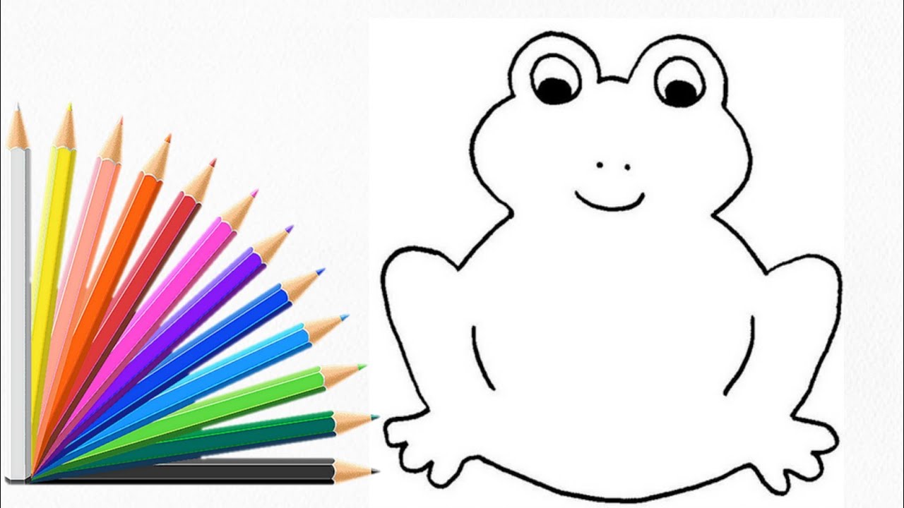 Fun and Simple Frog Drawing for Kids - Step-by-Step Guide! - YouTube