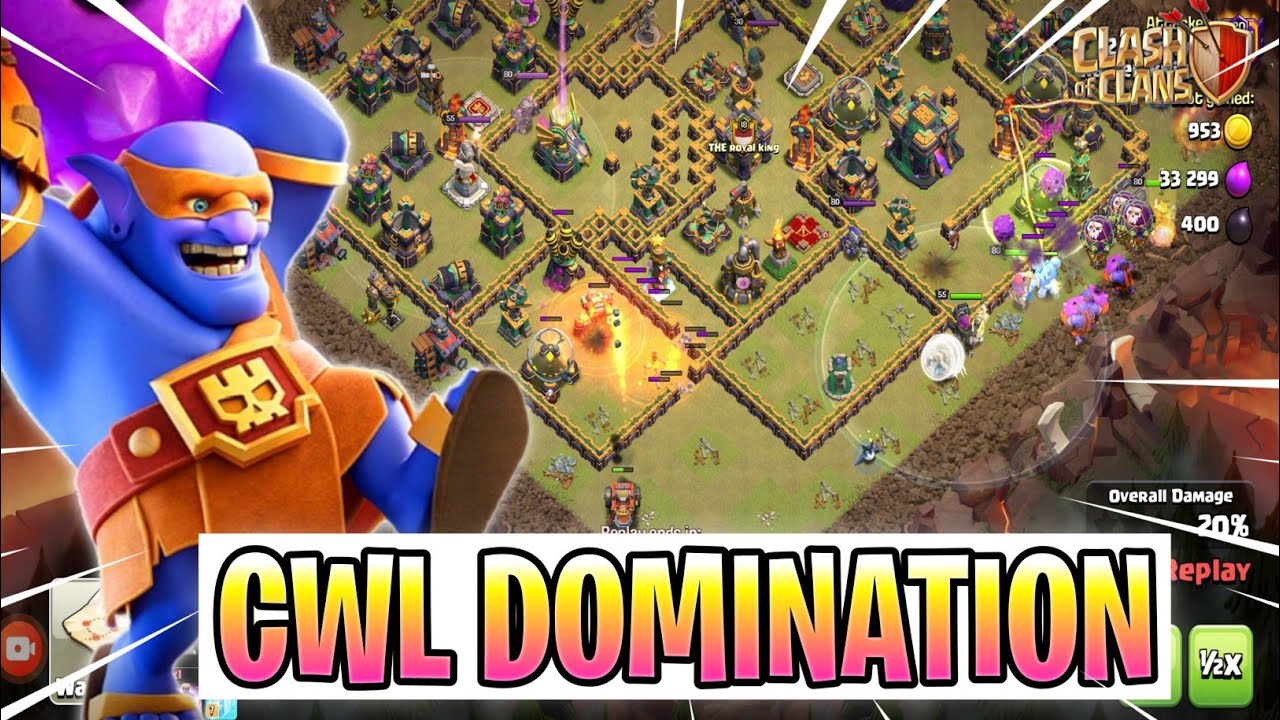 Coc Super Bowler Attack Strategy - Cwl Domination#2 ( TH 14 Attack ...