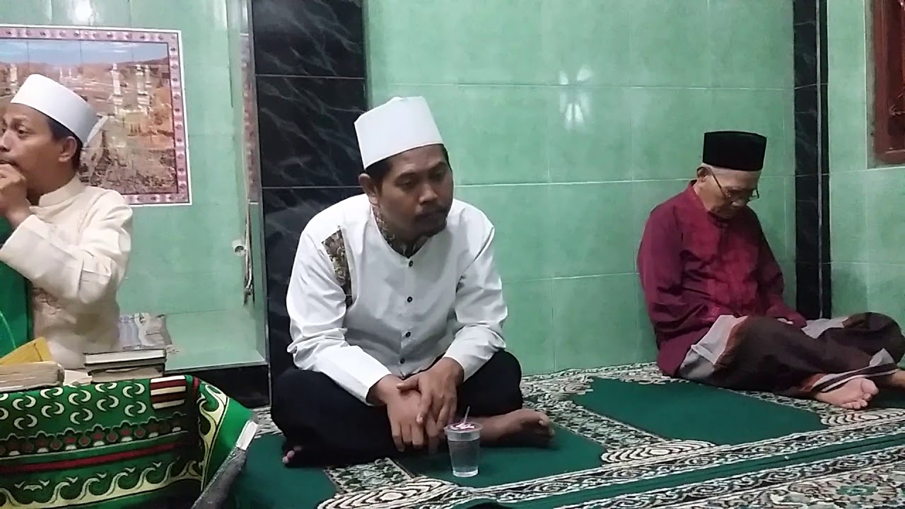 Majelis al haddadiyah malam jum'at di mushola nur saniah - YouTube