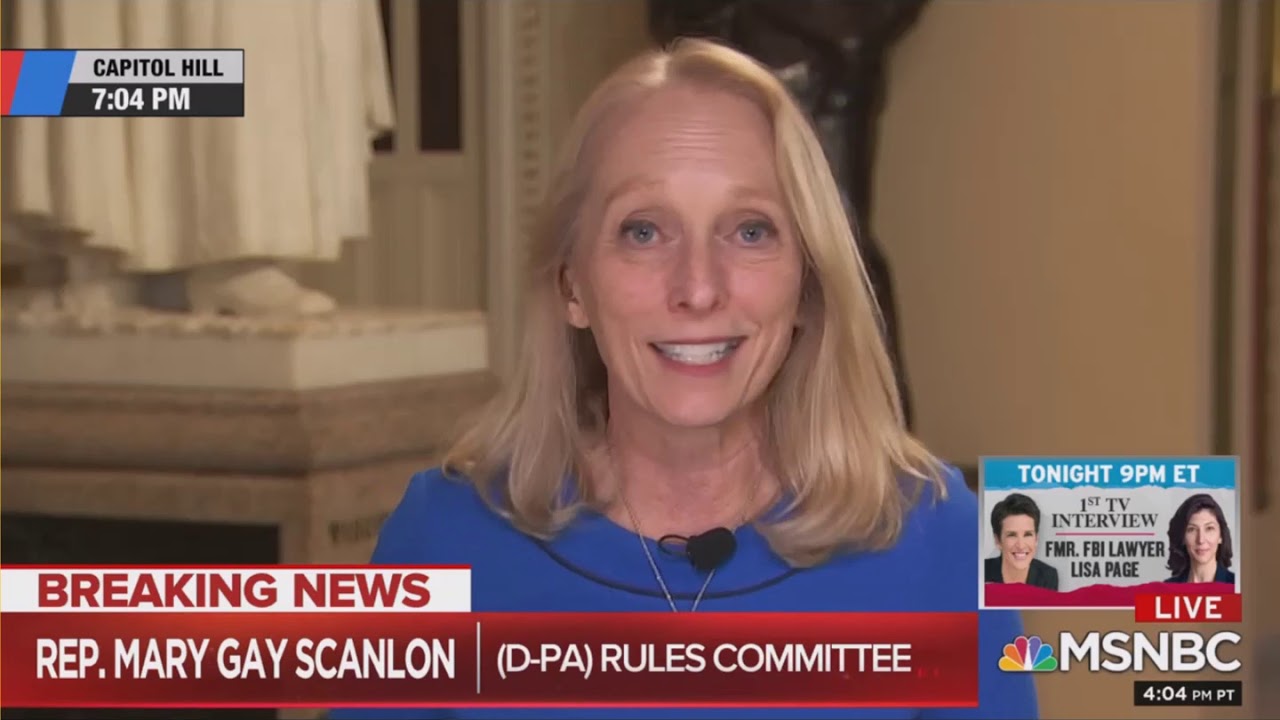 Congress Woman Scanlon states Trump "doesn't understand:" - YouTube