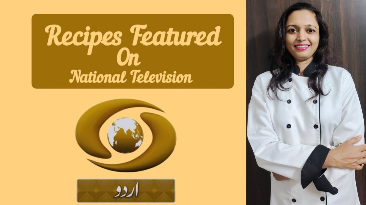 My recipe featured on national television DD Urdu |सुरती घारी, सूरत की ...