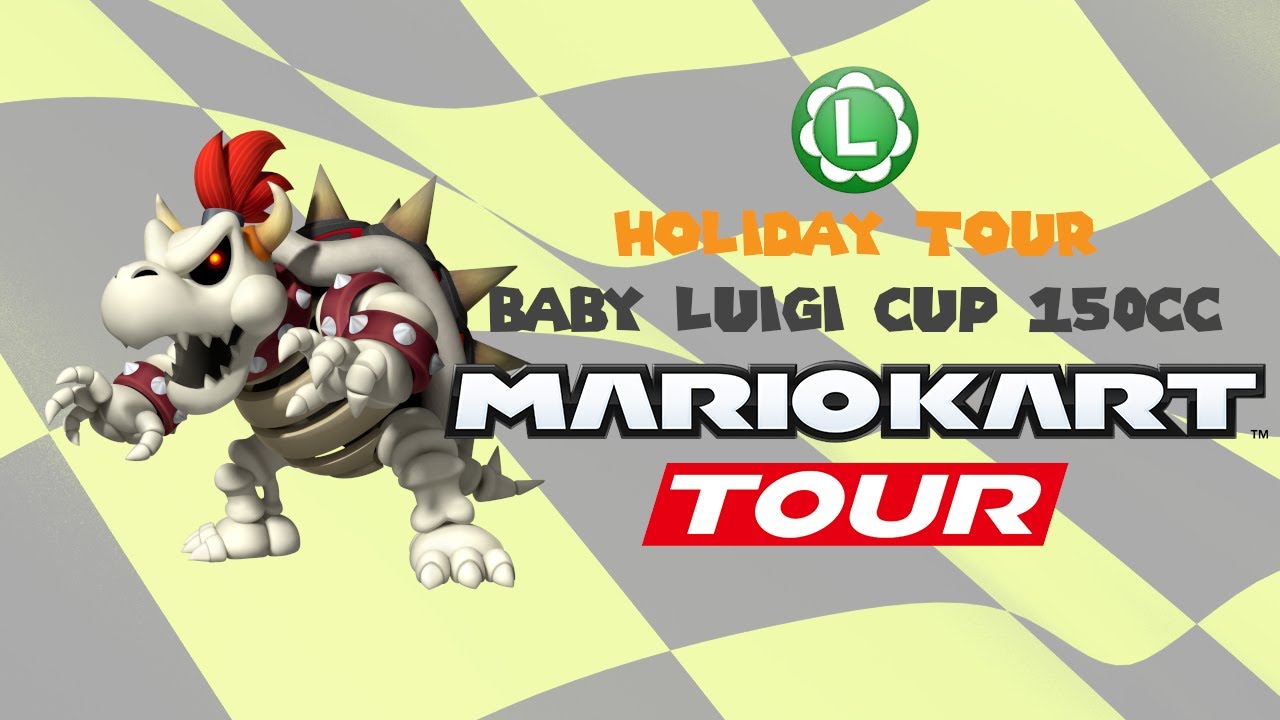 MKT - Holiday Tour - Baby Luigi Cup 150cc - YouTube