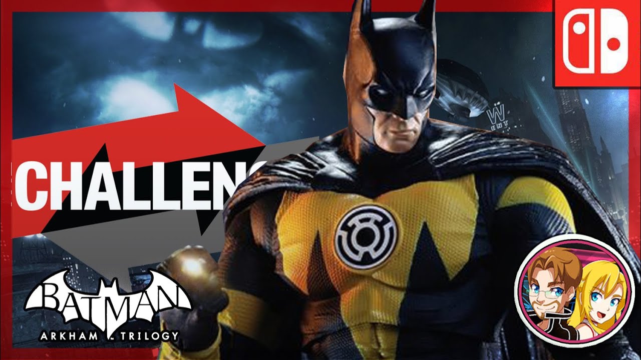 Batman Arkham City DLC Yellow Lantern Challenge Curse (Nintendo Switch ...